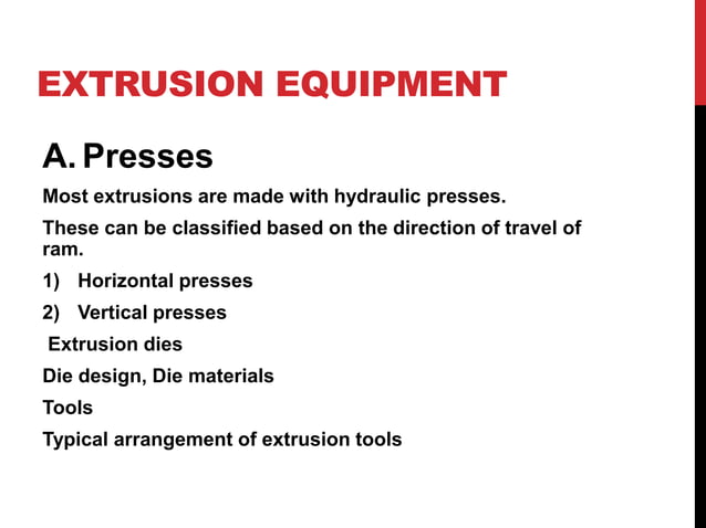Extrusion | PPTX