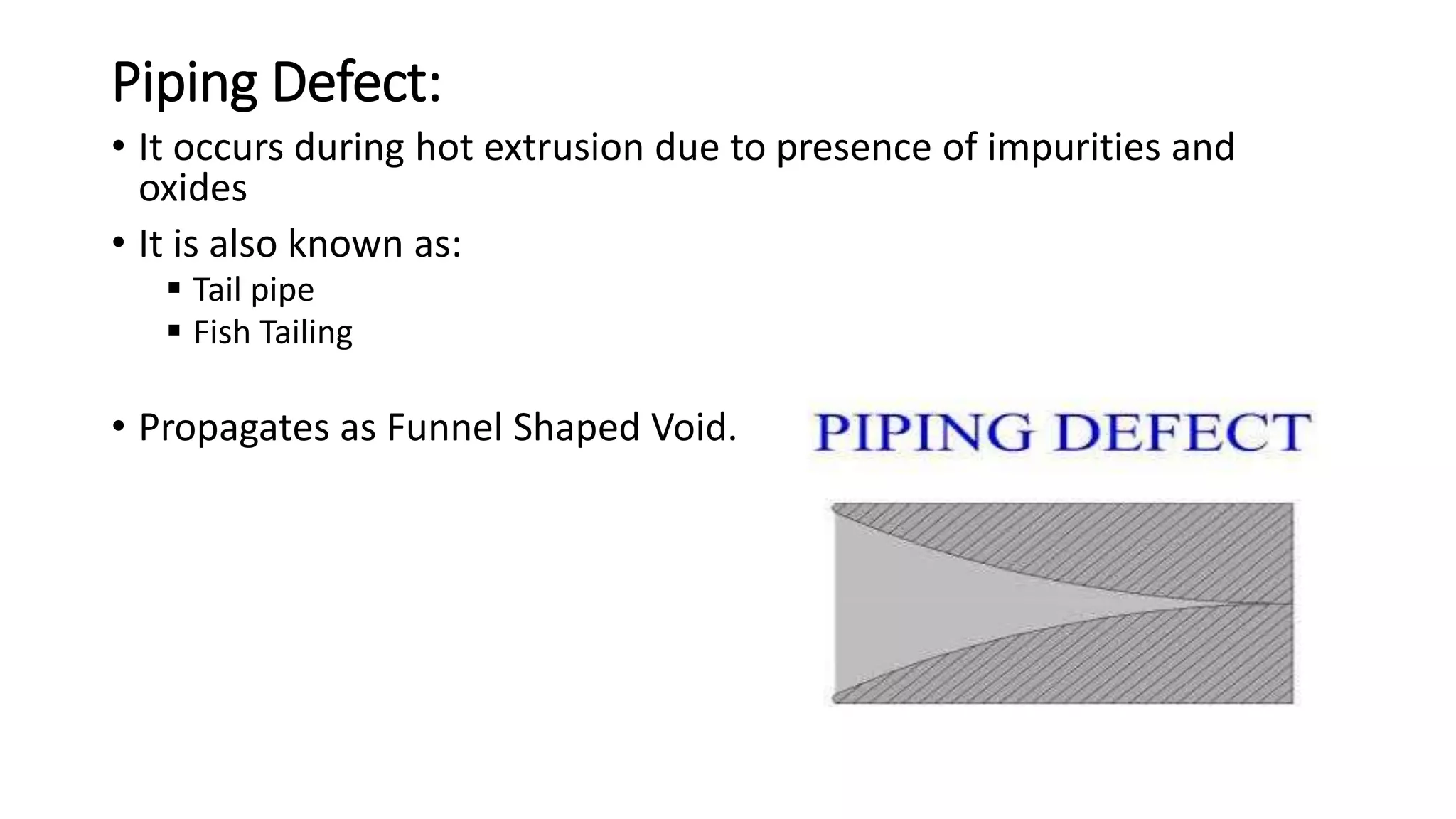 Extrusion defects | PPT
