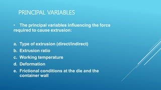 Extrusion | PPT