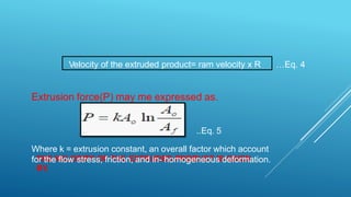 Extrusion | PPT