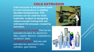 Extrusion | PPT