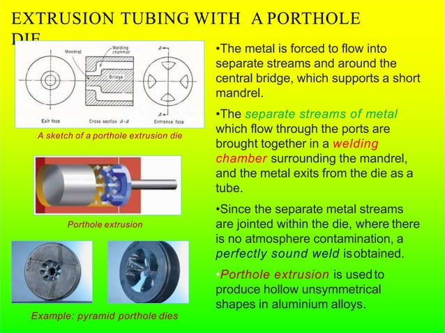 Extrusion of Metals | PPTX | Chemistry | Science