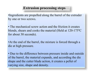 Extrusion.ppt for future prospect and techniques | PPT