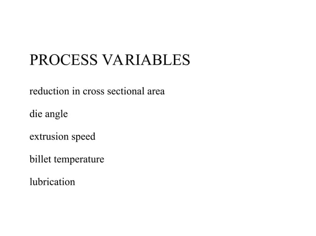 Extrusion and Drawing forming process.ppt | Physics | Science