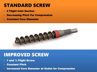 Extrusion and Screw Design | PDF