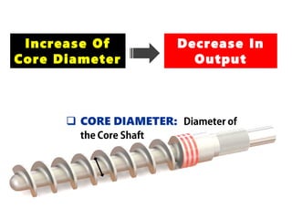 Extrusion and Screw Design | PDF