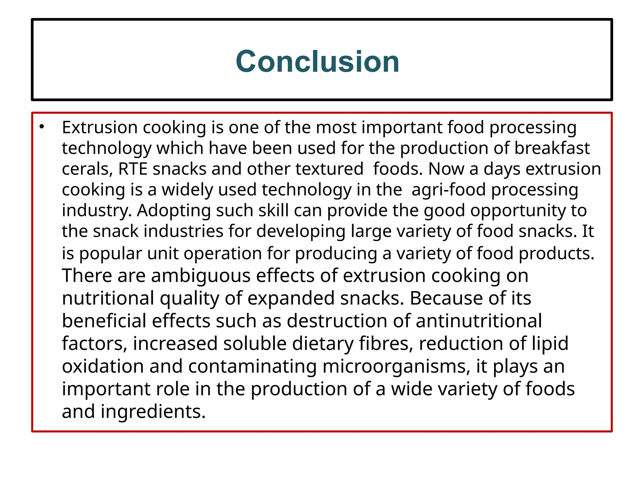 Extrusion cooking, Extruder, types of extruder - RK.pptx
