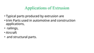 Extrusion Molding of workshop tracking.pptx