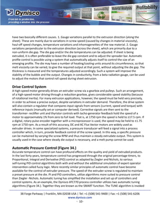 Extrusion operations | PDF | Science