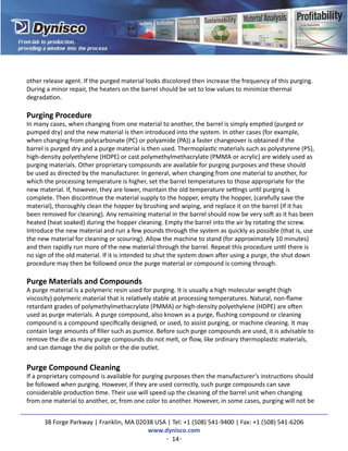 Extrusion operations | PDF | Science
