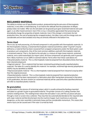 Extrusion operations | PDF | Science