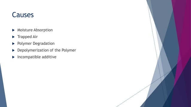 Polymer Extrusion problems & Defects | PPTX | Chemistry | Science