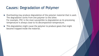 Polymer Extrusion problems & Defects | PPTX