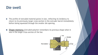 Polymer Extrusion problems & Defects | PPTX