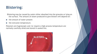 Polymer Extrusion problems & Defects | PPTX