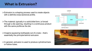 Extrusion Processes and Their Limitations | PPT