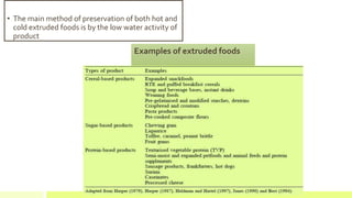 Extrusion processingg in food | PPTX