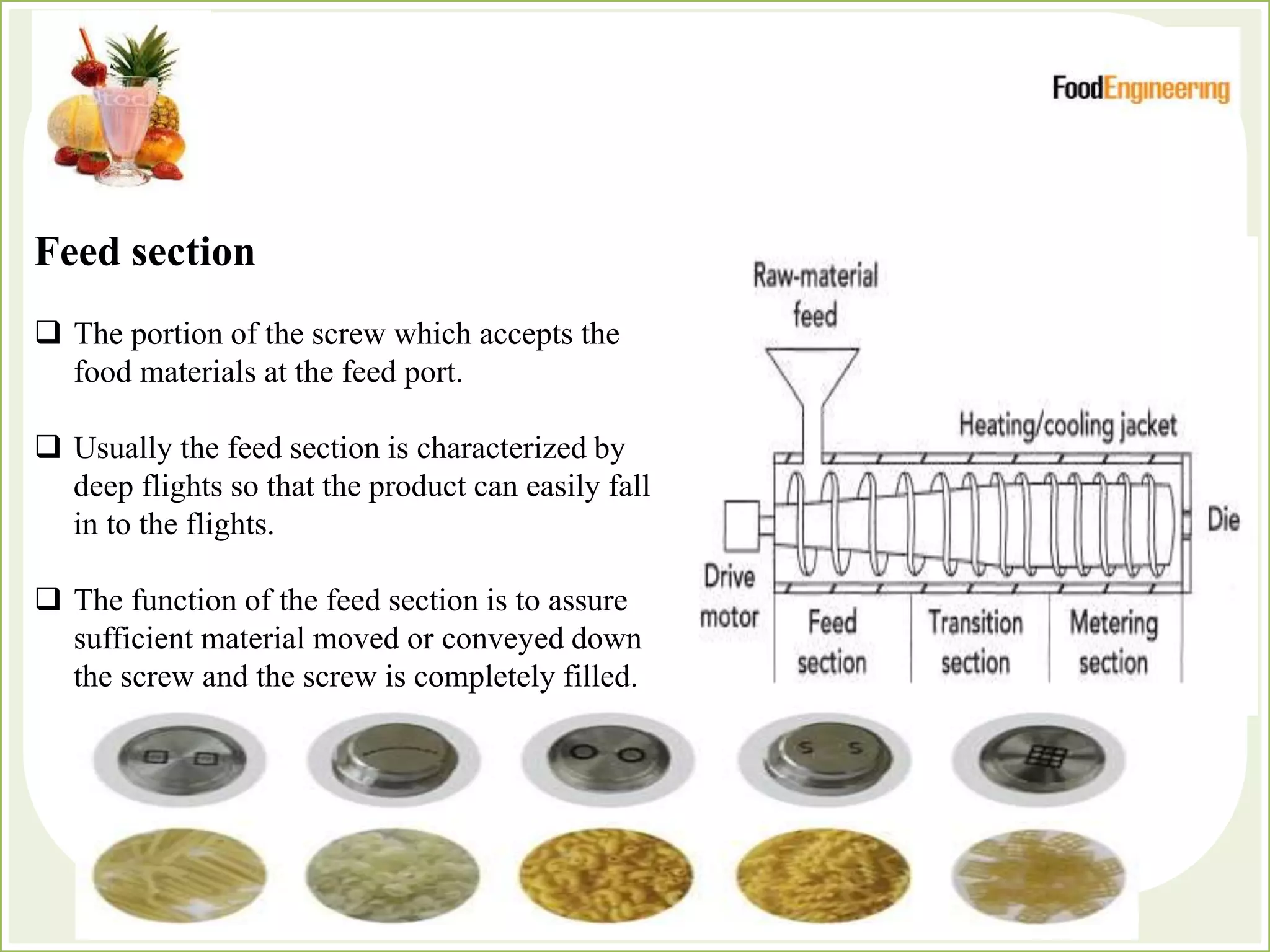Extrusion Technology in Food Processing | PPTX | Chemistry | Science