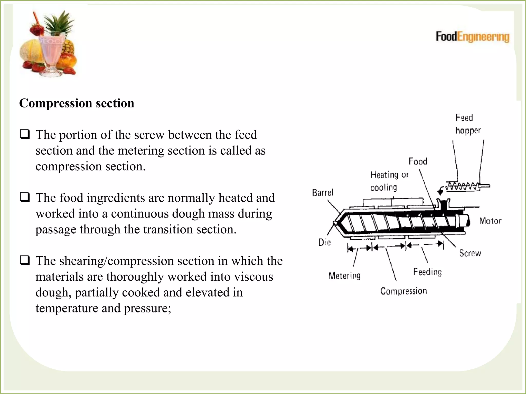 Extrusion Technology in Food Processing | PPTX
