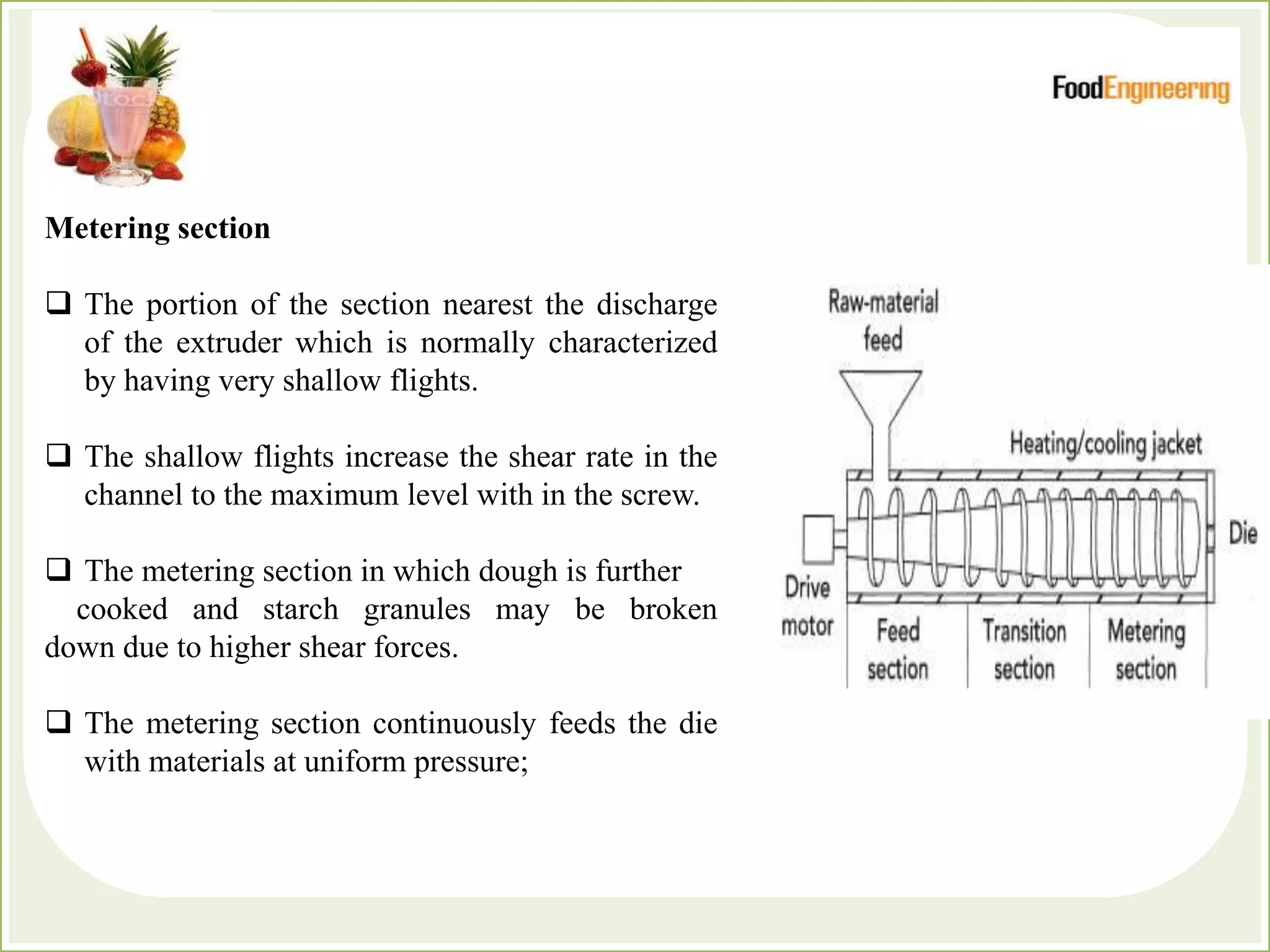Extrusion Technology in Food Processing | PPTX