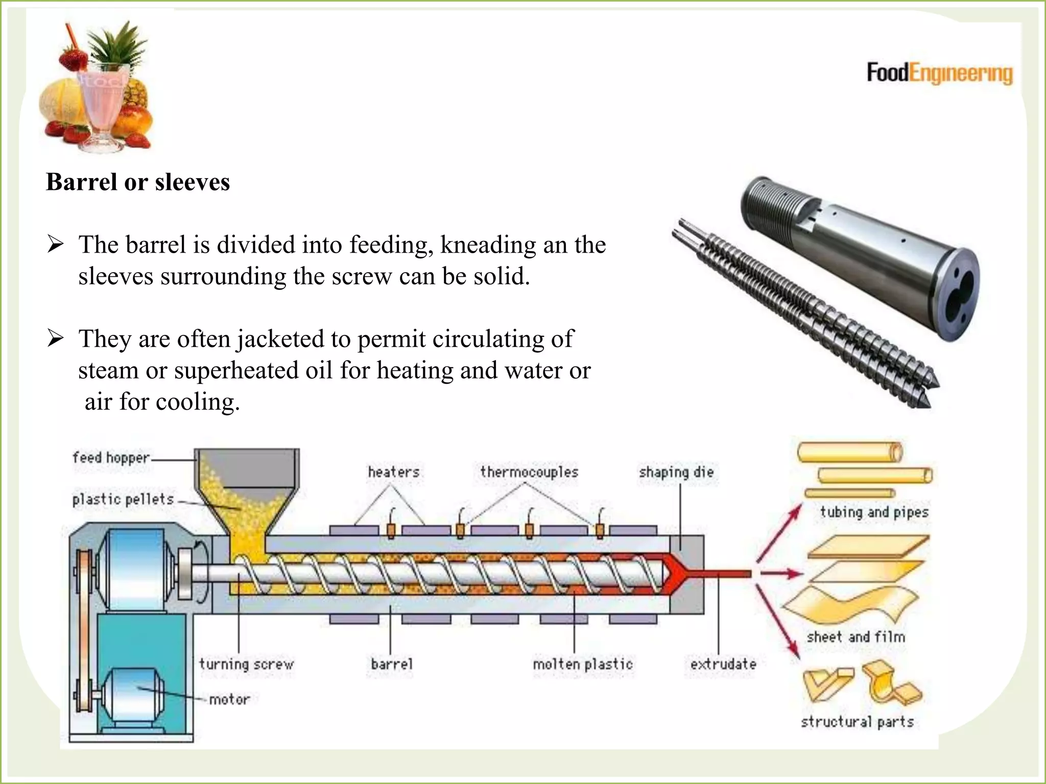 Extrusion Technology in Food Processing | PPTX