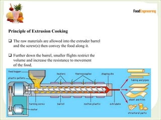 Extrusion Technology in Food Processing | PPT