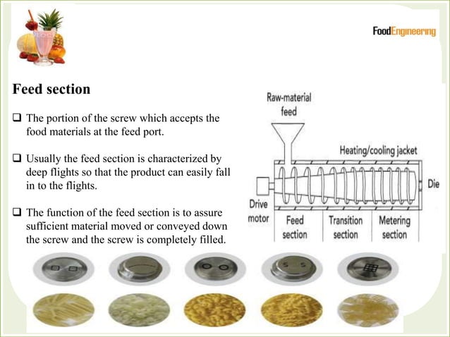Extrusion Technology in Food Processing | PPT