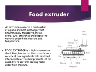 Extrusion technology mamta | PPTX