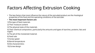 extrusion twin screw extruder presentation | PPTX