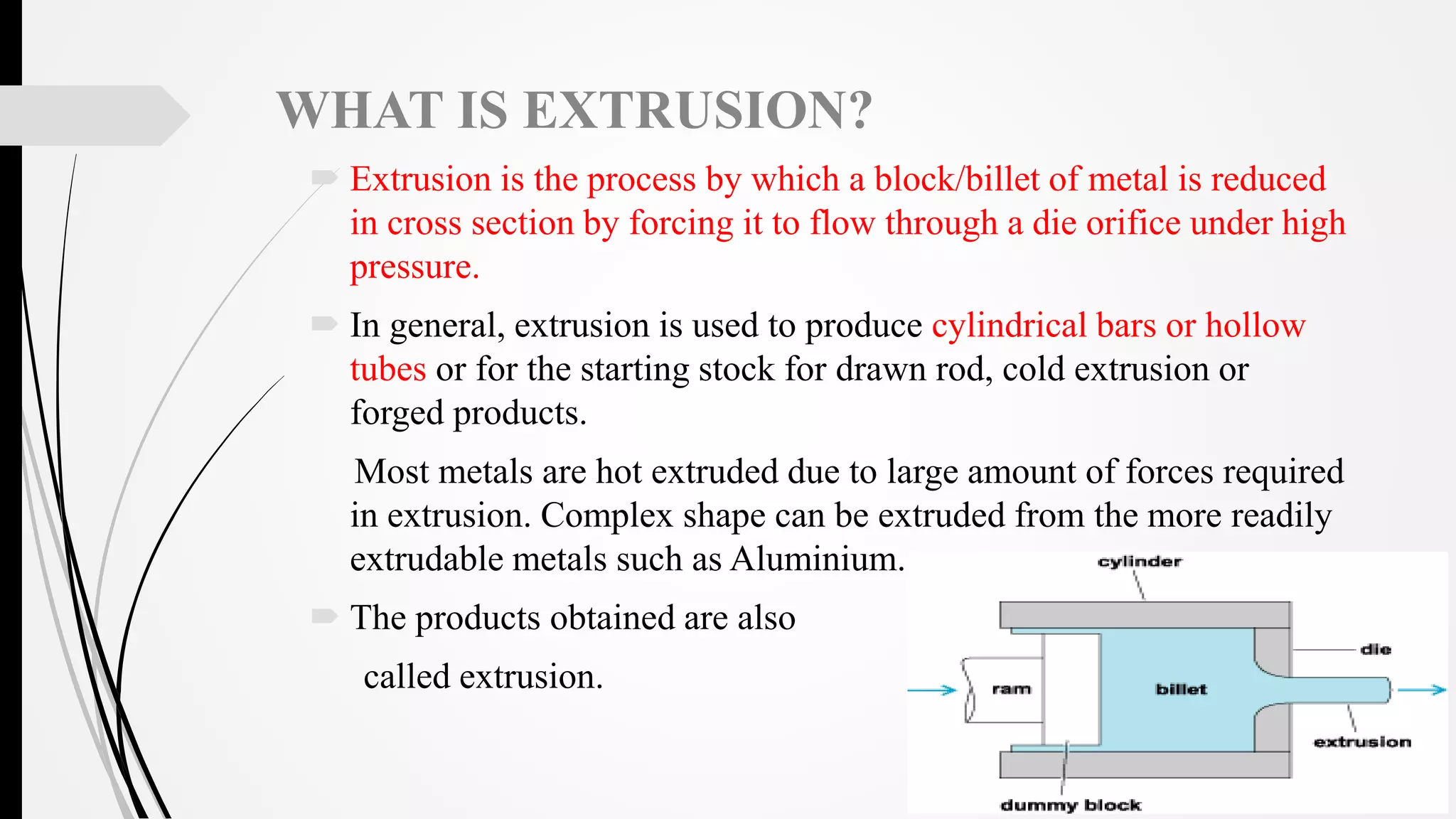 Extrusion Moulding Process | PDF