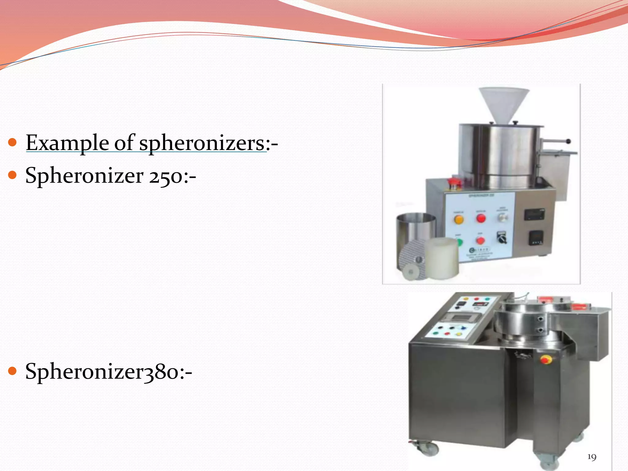 Extrution spheronization | PPTX