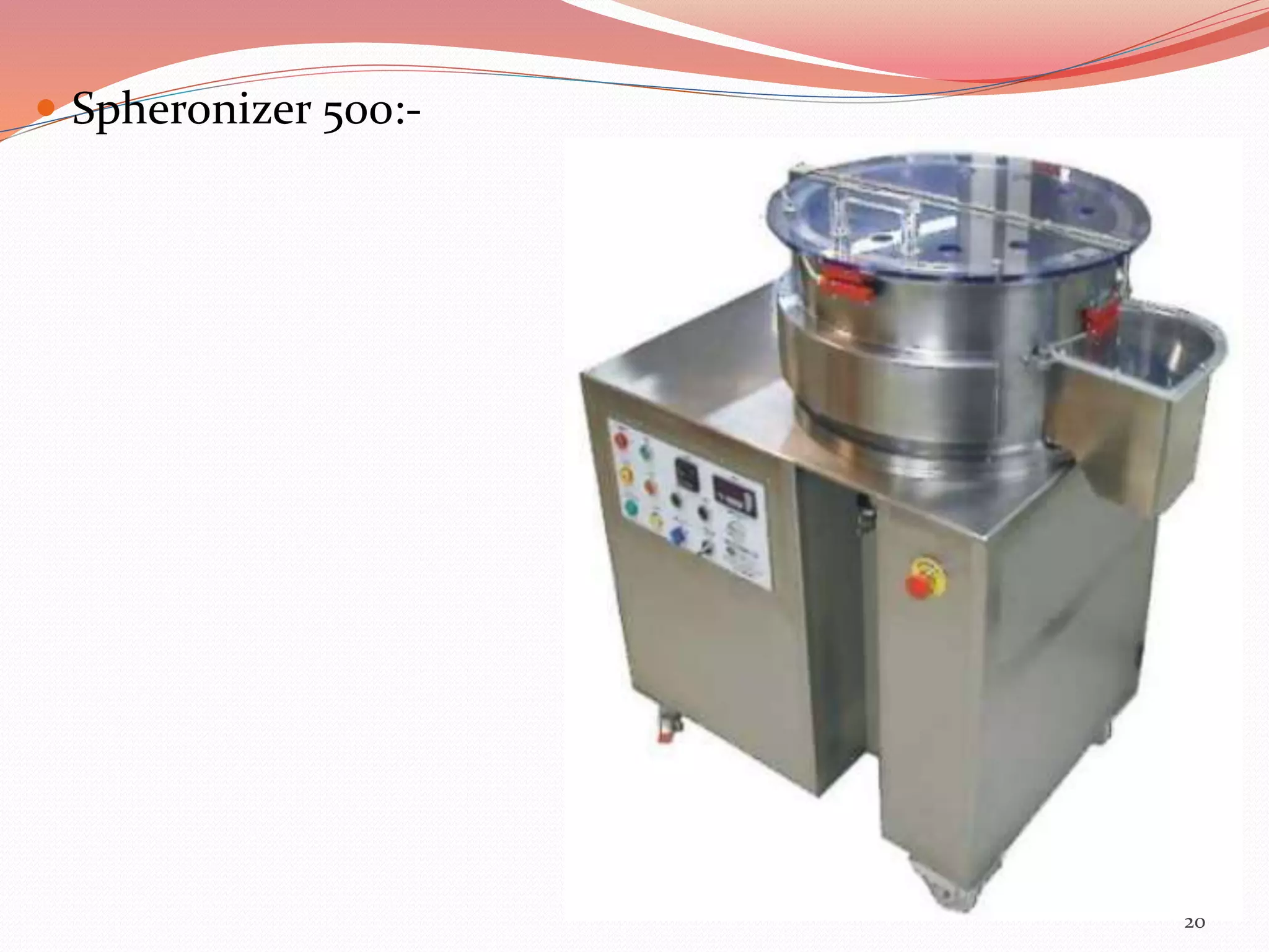 Extrution spheronization | PPTX