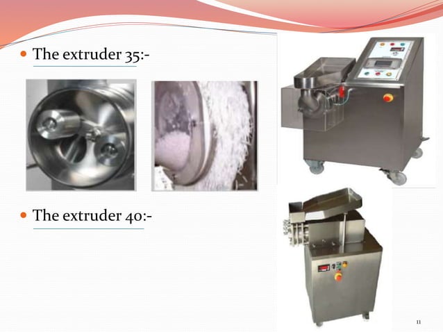 Extrution spheronization | PPTX | Physics | Science