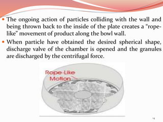 Extrution spheronization | PPTX