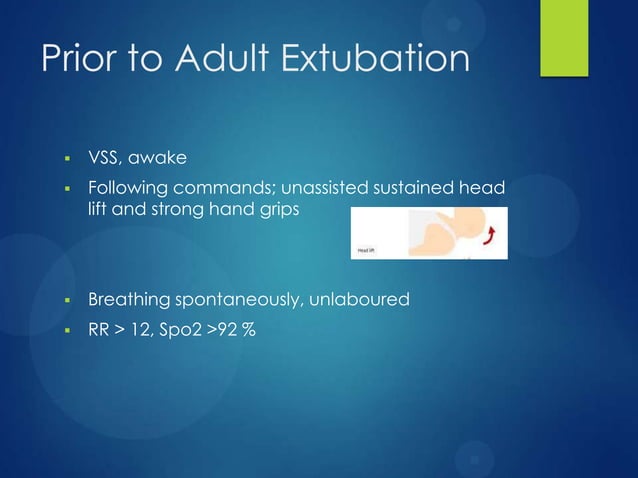 Extubation in pacu#1 | PPTX | Lung and Respiratory Health | Diseases and Conditions