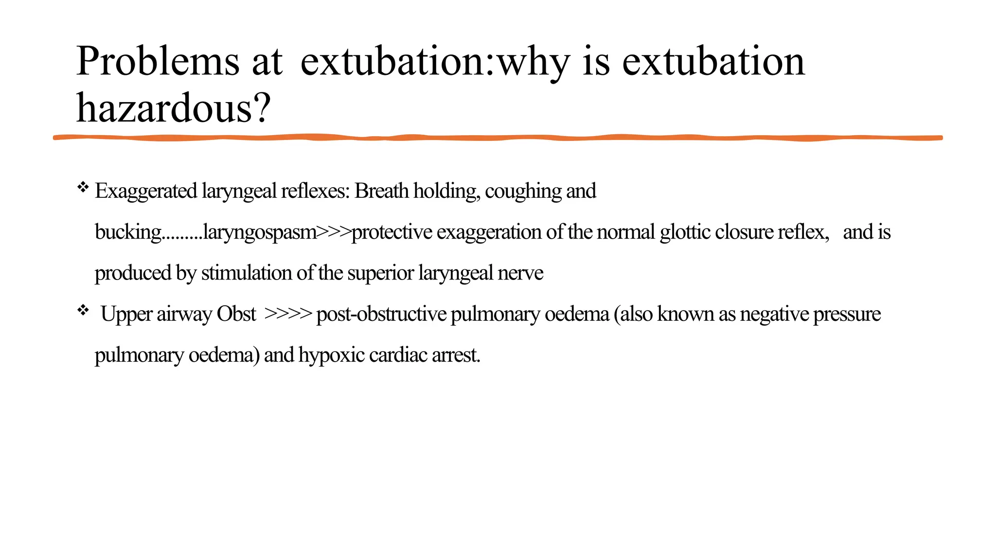 Extubation of difficult airway which includes difficult airway society ...