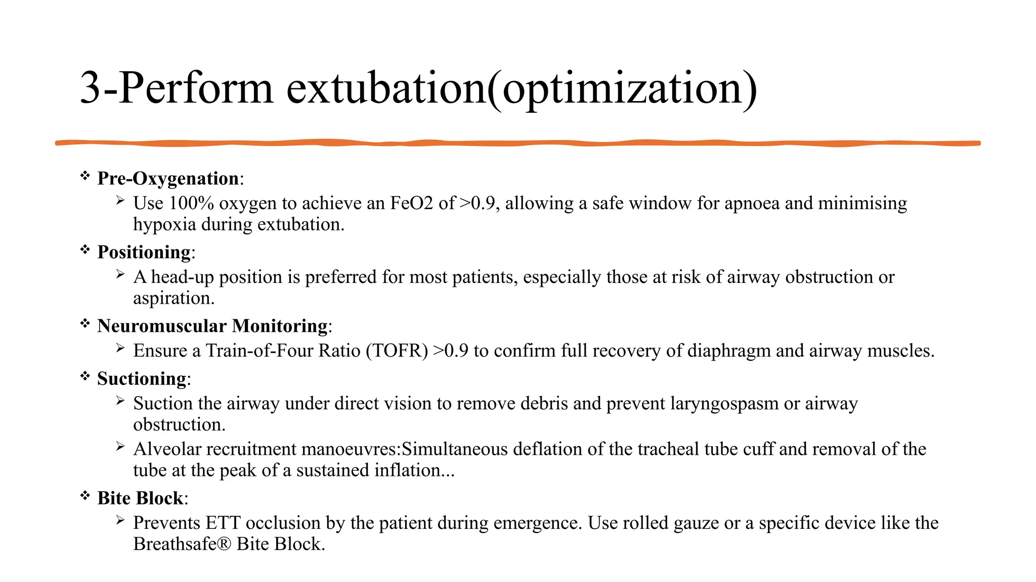 Extubation of difficult airway which includes difficult airway society ...