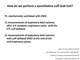 Extubation of the difficult airway | PPT