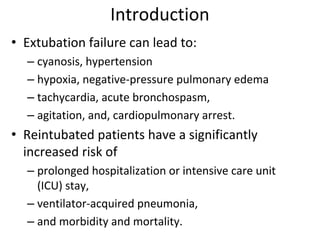 Extubation protocol in the OR and ICU | PDF