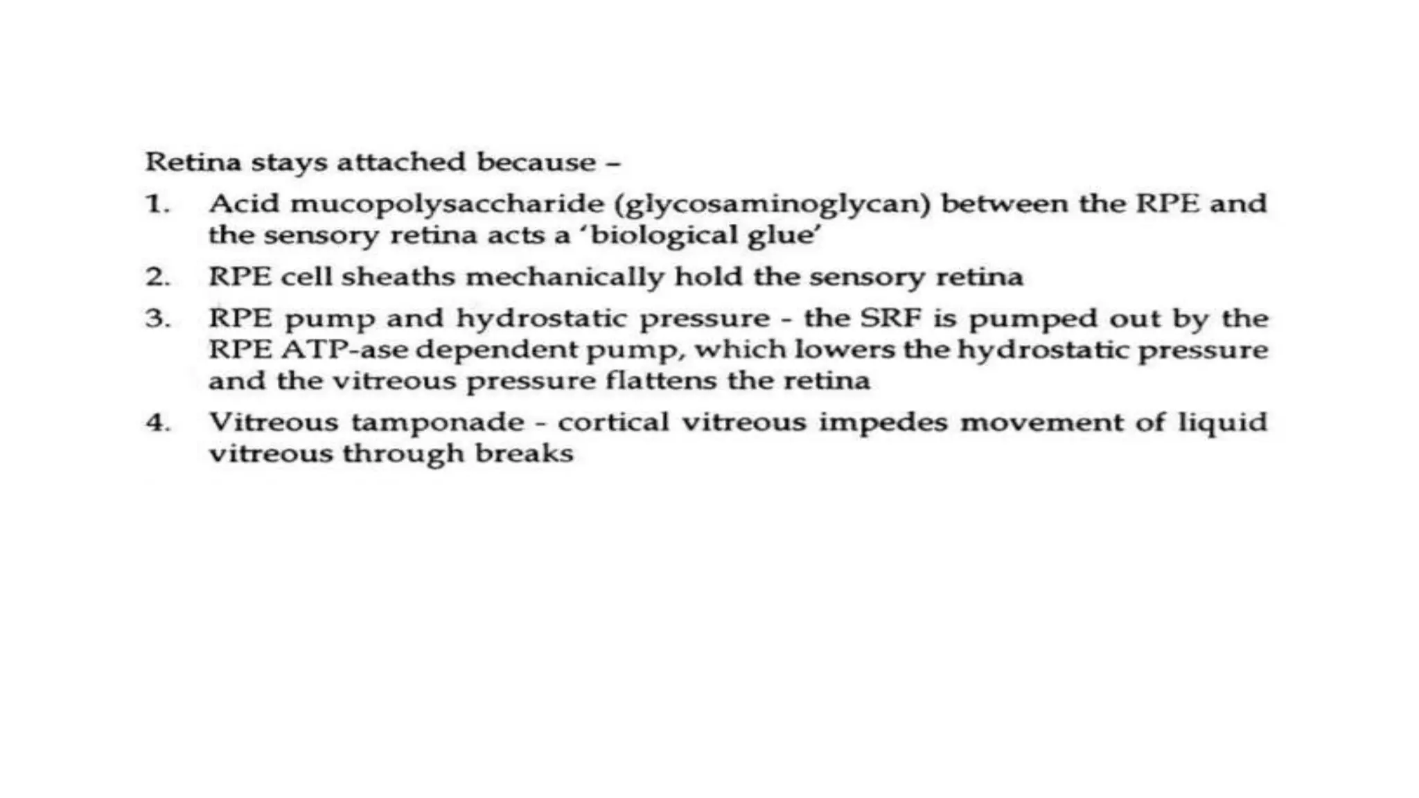 Exudative Retinal Detachment- Etiopathogenesis | PPTX