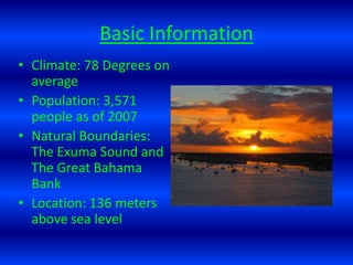 Exuma Powerpoint | PPT