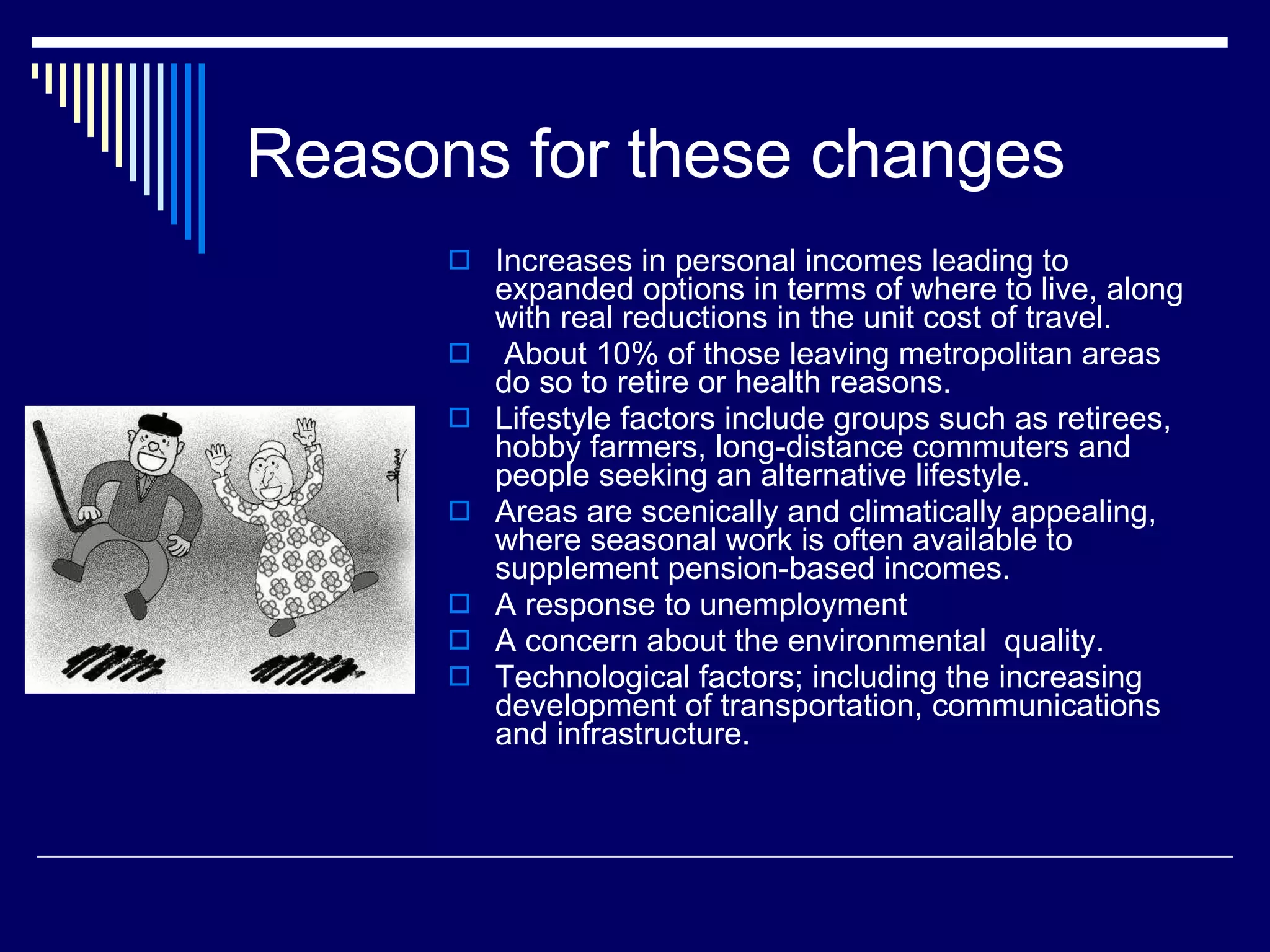 Exurbanisation, Counterurbanisation And Decentralisation | PPT