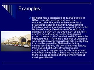 Exurbanisation, Counterurbanisation And Decentralisation | PPT