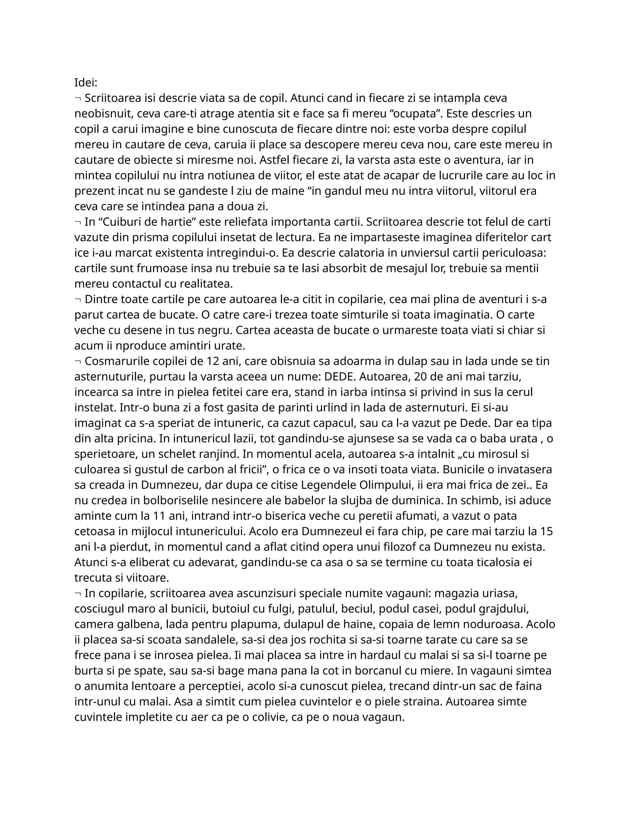 Exuvii de Simona Popescu - rezolvare exercitii | DOCX