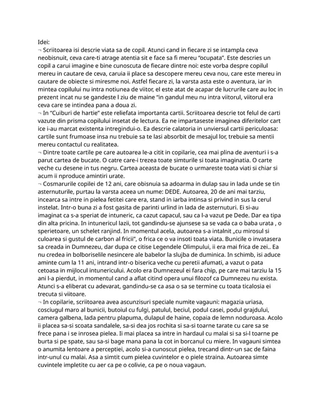 Exuvii de Simona Popescu - rezolvare exercitii | DOCX