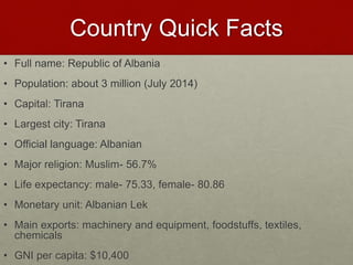 Albania | PPTX