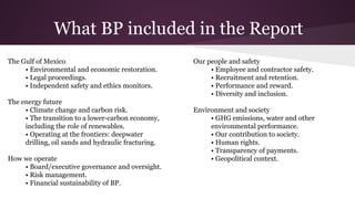 Exxon bp csr 2012 analysis | PPT