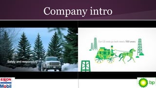 Exxon bp csr 2012 analysis | PPT