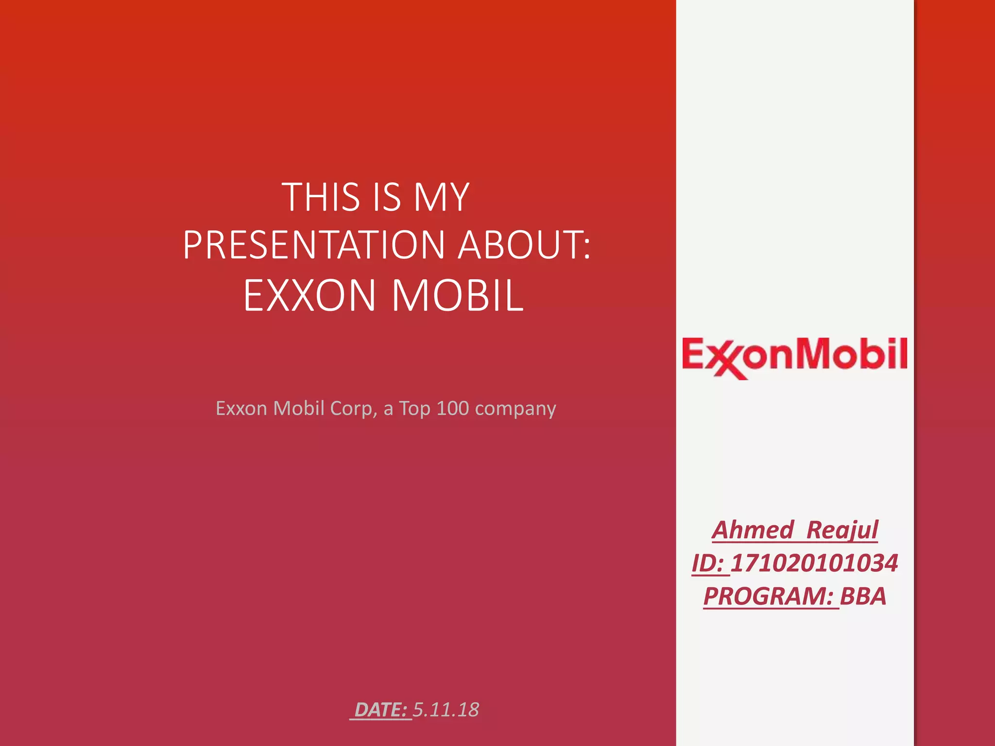 Exxon mobile | PPT