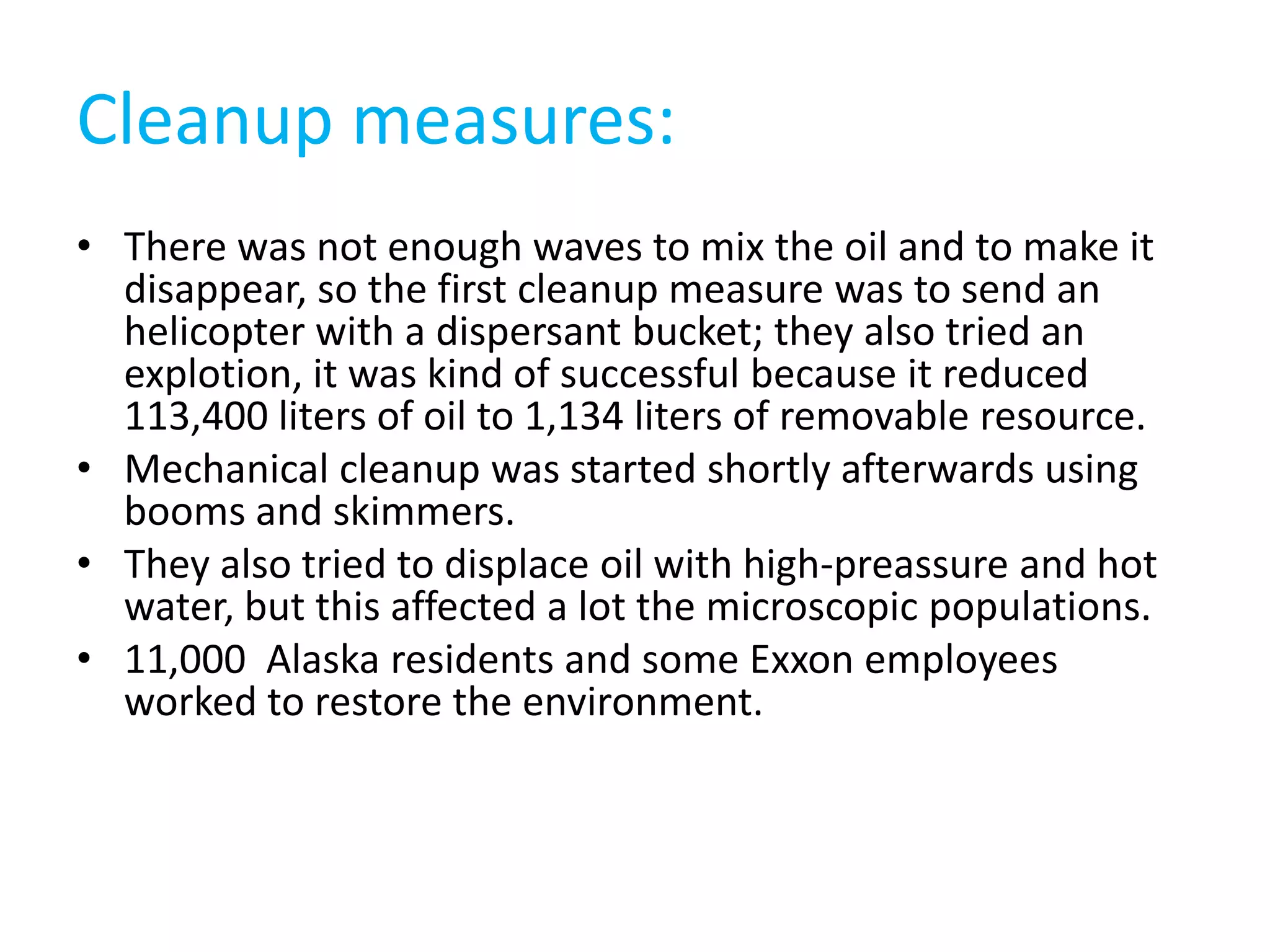 Exxon Valdez Oil Spill | PPTX